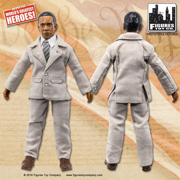 US Presidents 8 Inch Figures Series: Barack Obama [Tan Suit Variant ...