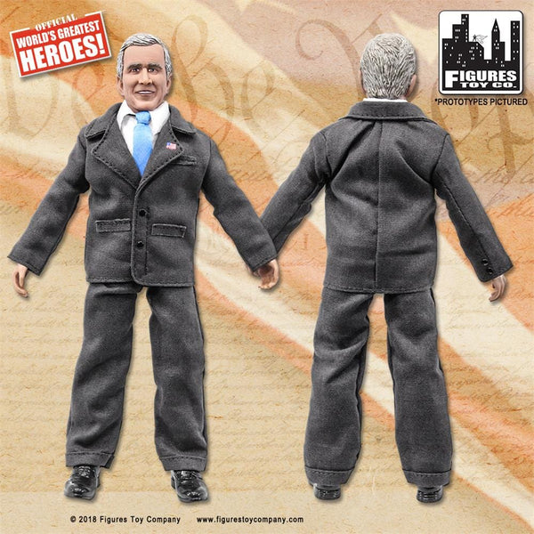 US Presidents 8 Inch Figures: George W. Bush [Gray Suit Variant ...