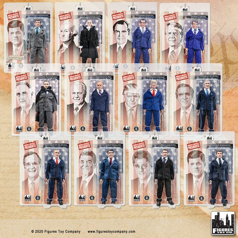 US Presidents 8 Inch Action Figures - Figures Toy Company
